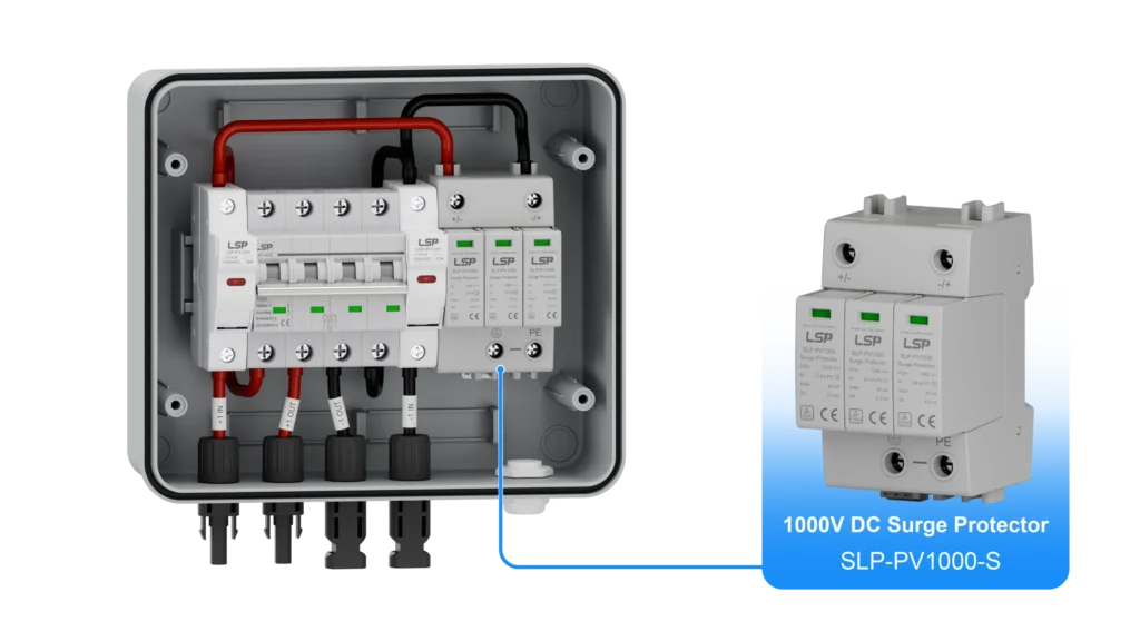 Jak krok za krokem nainstalovat DC přepěťovou ochranu？ - LSP