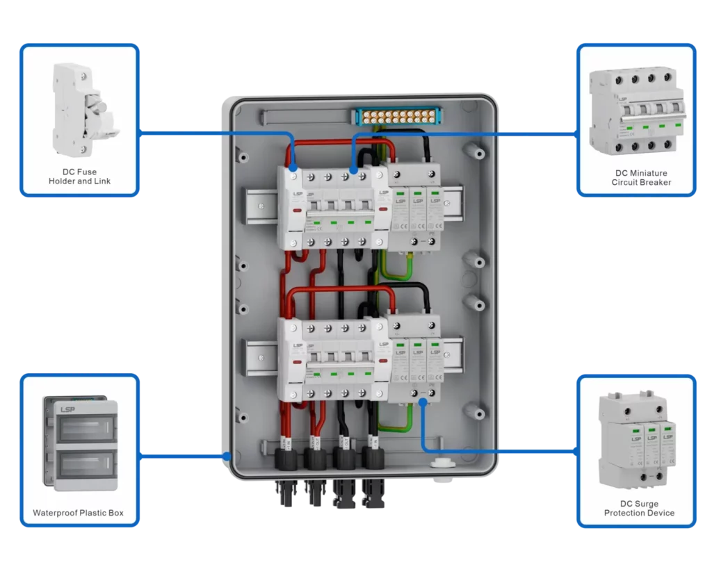 Understanding What Is a Solar Combiner Box and SPDs - LSP